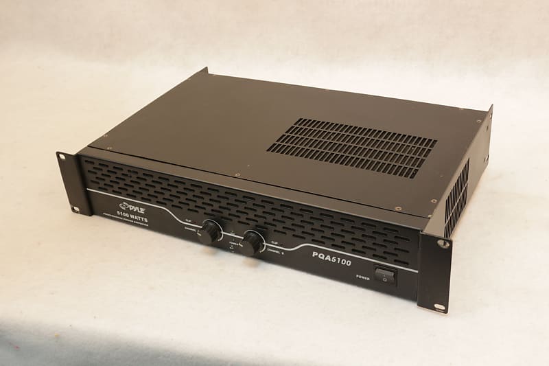 Pyle PQA5100 19'' Rack Mount 5100 Watt (2 Ohm) Power | Reverb