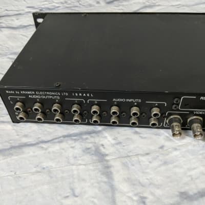 Kramer Electronics Vertical Interval 4x4 Matrix Switcher Rack | Reverb
