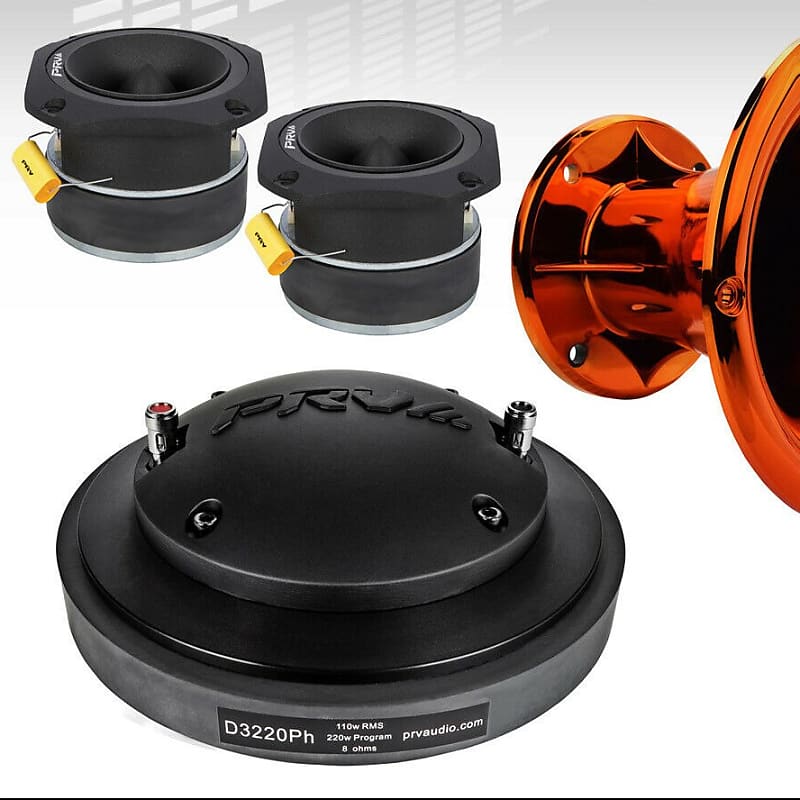 PRV D3220Ph 2" Phenolic Driver 220W + WGP14-50 Orange CR + | Reverb