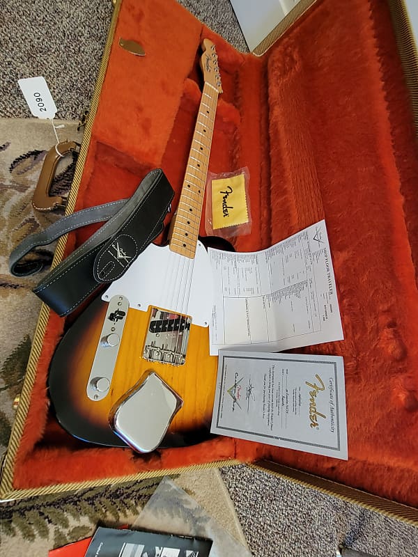 Fender Custom Shop '59 Esquire Lefty Left Handed 2009 NOS | Reverb