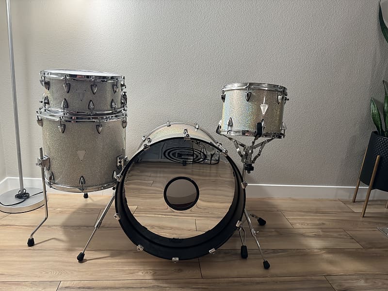 O.C.D.P *RARE* Travis Barker Signature Drum Set - Halo | Reverb