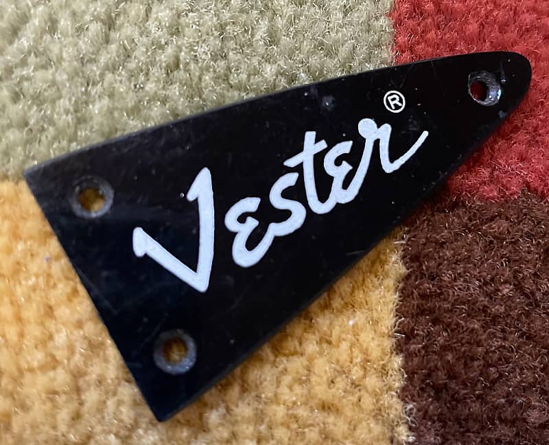 Vester Stage series bass truss rod cover (and OPR 935) | Reverb