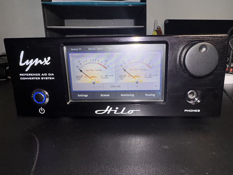 Lynx Hilo Reference A/D D/A Converter System with LT-TB | Reverb