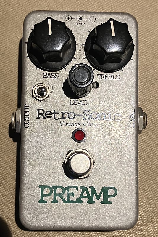 Retro-Sonic Preamp - Silver | Reverb
