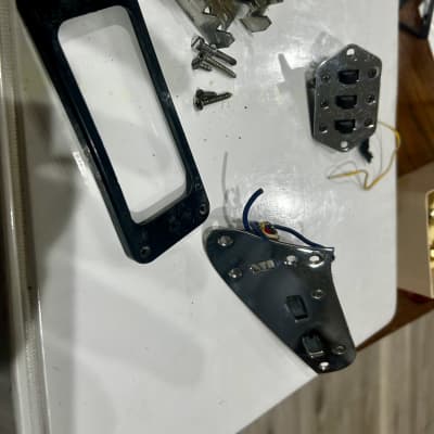 Fender Jaguar 1970 - Chrome Switch Plate, Pots, Switches, | Reverb