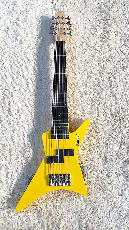 8 String Bass /5 String Fretless Bass Busuyi Double Neck | Reverb