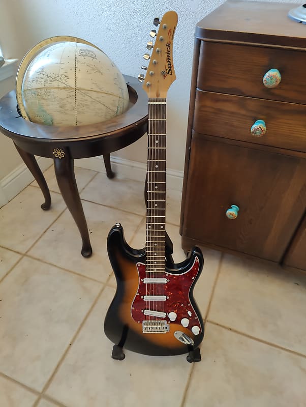 Samick strat copy LS111 / SB 1990s - Sunburst | Reverb