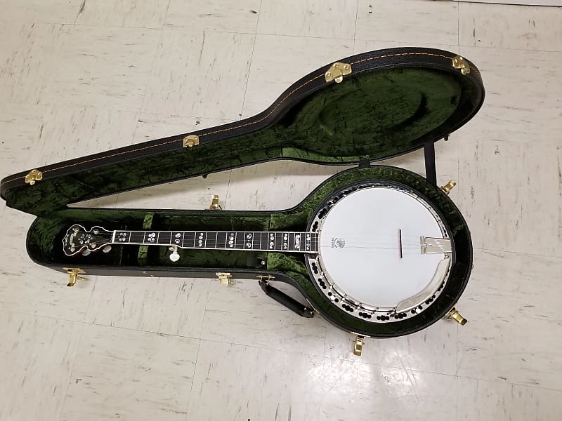 Deering Calico 5 String Banjo 2021 Flame Maple | Reverb