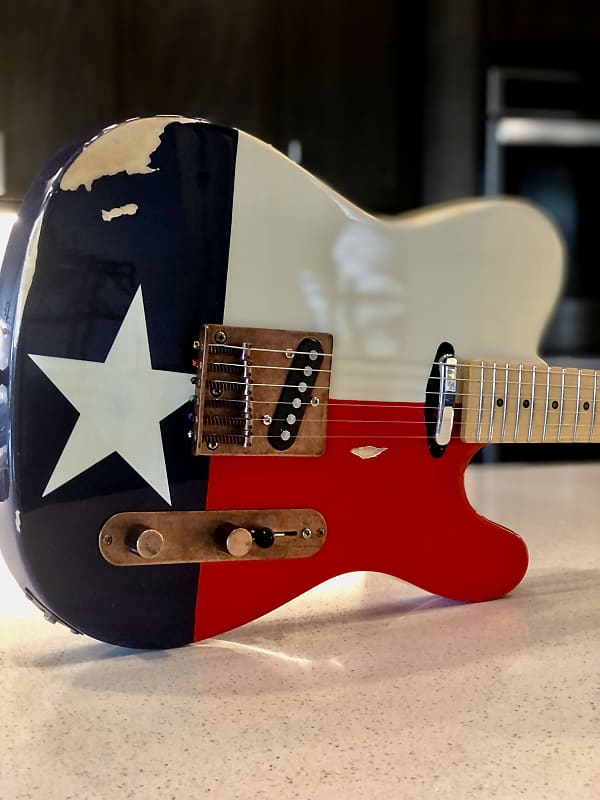 CustomBuild Texas Flag Model T - Relic | Reverb