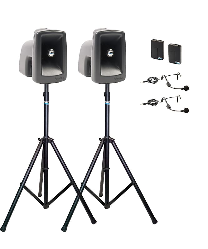 Anchor Audio MegaVox 2 Portable PA System Pair with Wireless | Reverb