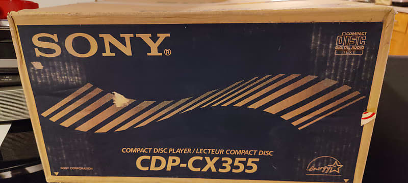 Sony CDP-CX355 CD CHANGER JUKEBOX 300 CD PLAYER NiB | Reverb