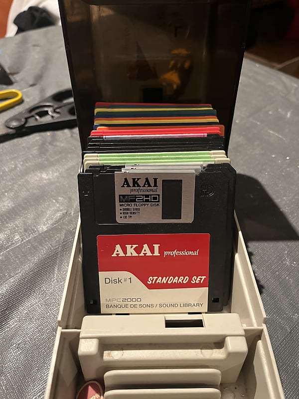 Floppy disks for Akai Mpc 2000 | Reverb