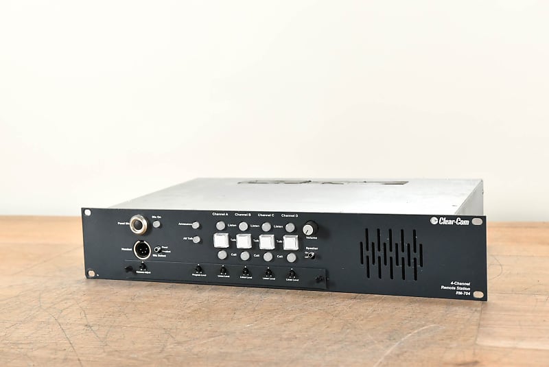 Clear-Com RM-704 2RU 4-Channel Remote Station CG004EA | Reverb