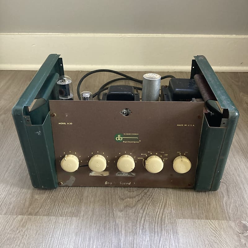 David Bogen Sound Systems H30 Tube Amp Guitar Conversion 30 | Reverb