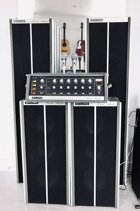 Shure Vocalmaster PA System 1960s | Reverb