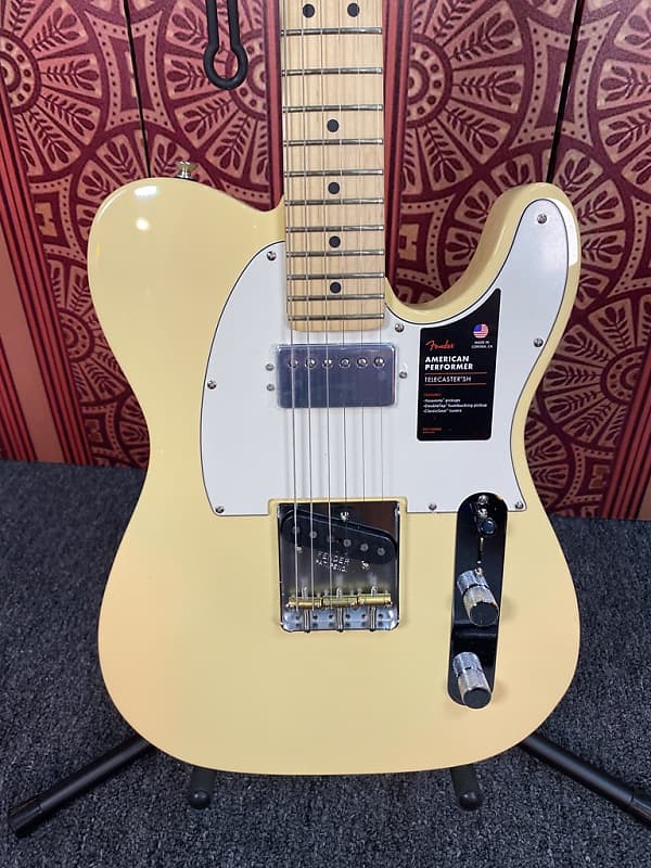 Fender American Performer Telecaster Hum with Maple Fretboard | Reverb