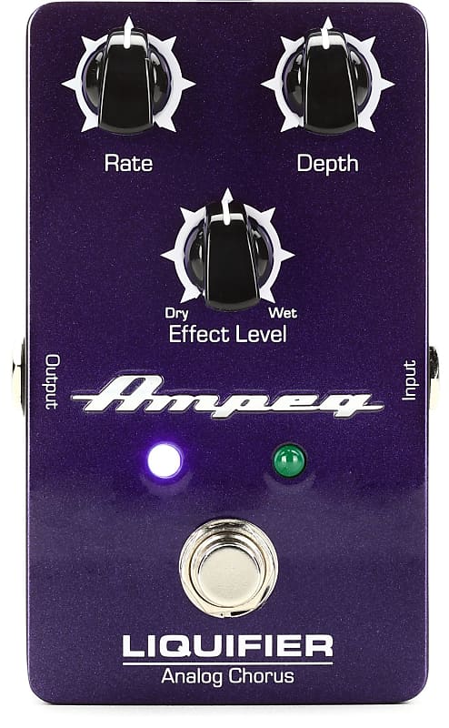 Ampeg Liquifier Analog Chorus Pedal (3-pack) Bundle | Reverb
