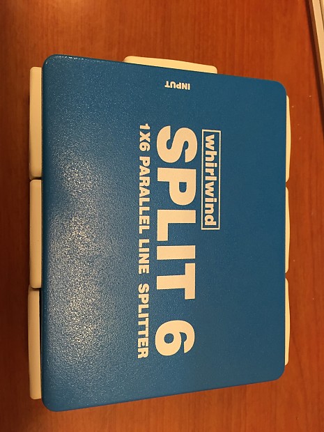Whirlwind SPLIT 6 Line Level Balanced Passive XLR Splitter | Reverb