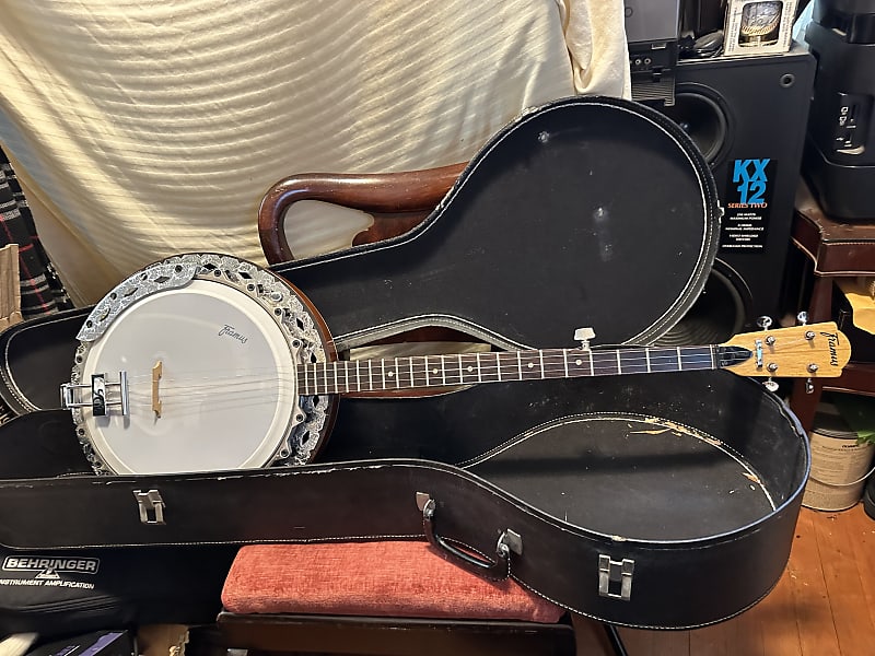 Framus 5 string banjo 1970's - Natural | Reverb