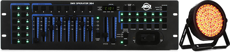 Adj Dmx Operator 384 384 Ch Dmx Lighting Controller Bundle Reverb