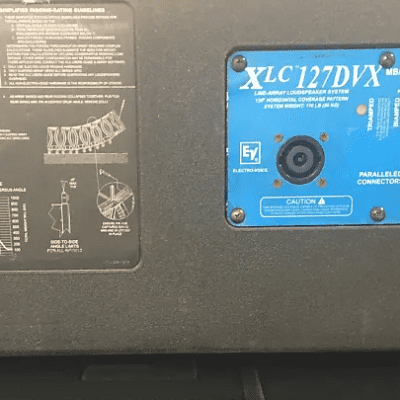 Electro-Voice EV XLC 127 DVX Line Array Speakers (Four of | Reverb