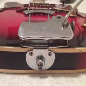 Vintage 1960's Aria Conrad Redburst Hollowbody Electric | Reverb