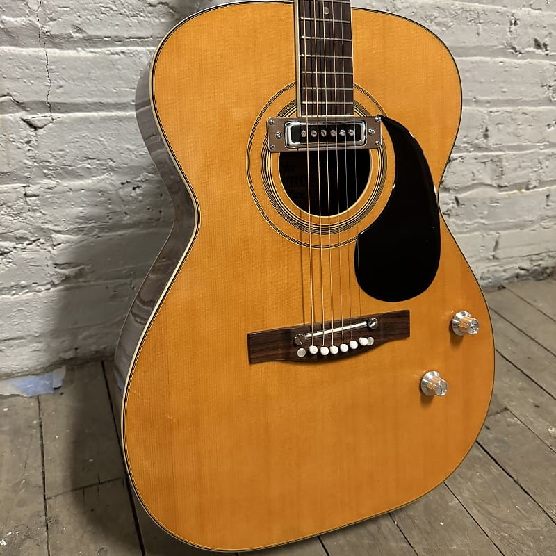 Vintage Fame 747 Acoustic Electric Guitar Japan 70’s | Reverb