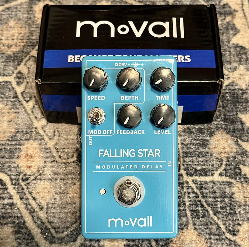 Movall MP-104 Falling Star Modulated Delay Pedal | Reverb