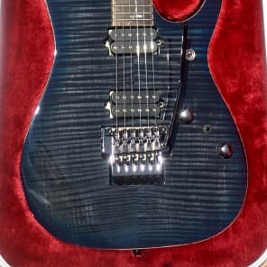 Ibanez J Custom RG8520 SDE LTD ED Sodalite AAA Flame Top | Reverb