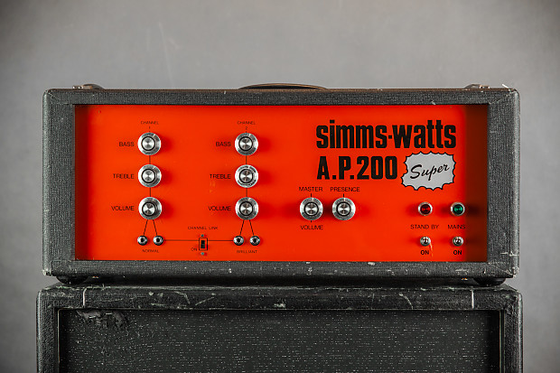 Simms-Watts AP200 early-70s // worldwide shipping, fully | Reverb