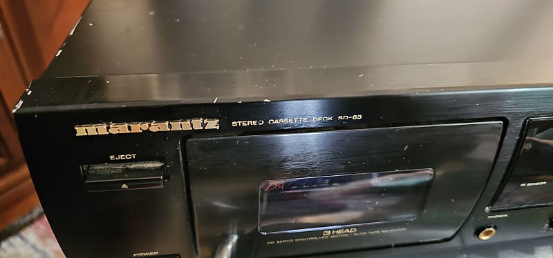 Marantz 3 head cassette deck Sd63 | Reverb