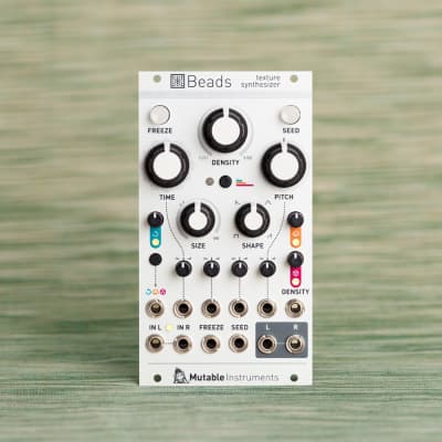 Mutable Instruments Beads Texture Synthesizer module | Reverb