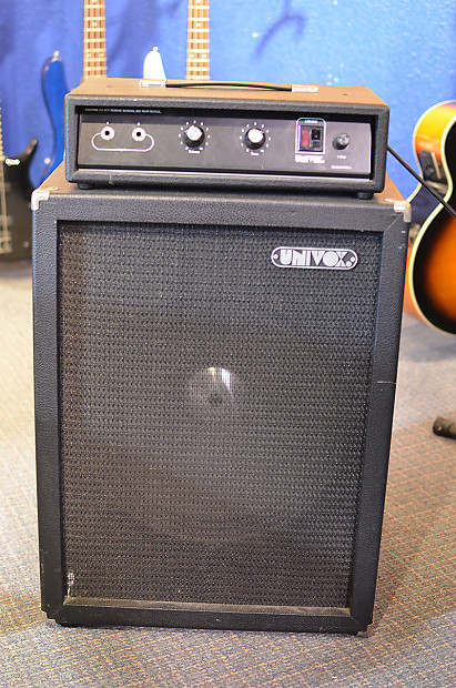 Univox UB 250 Head and Cabinet Bass Amp | Reverb