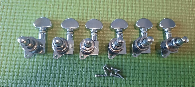 Grover 6 in line guitar tuners | Reverb