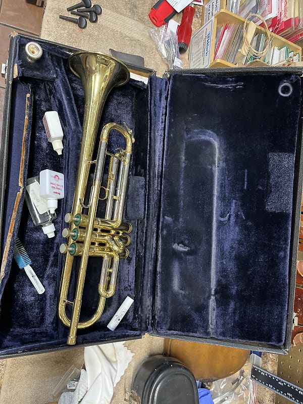 Conn-Selmer Trumpet 1900s - Gold | Reverb