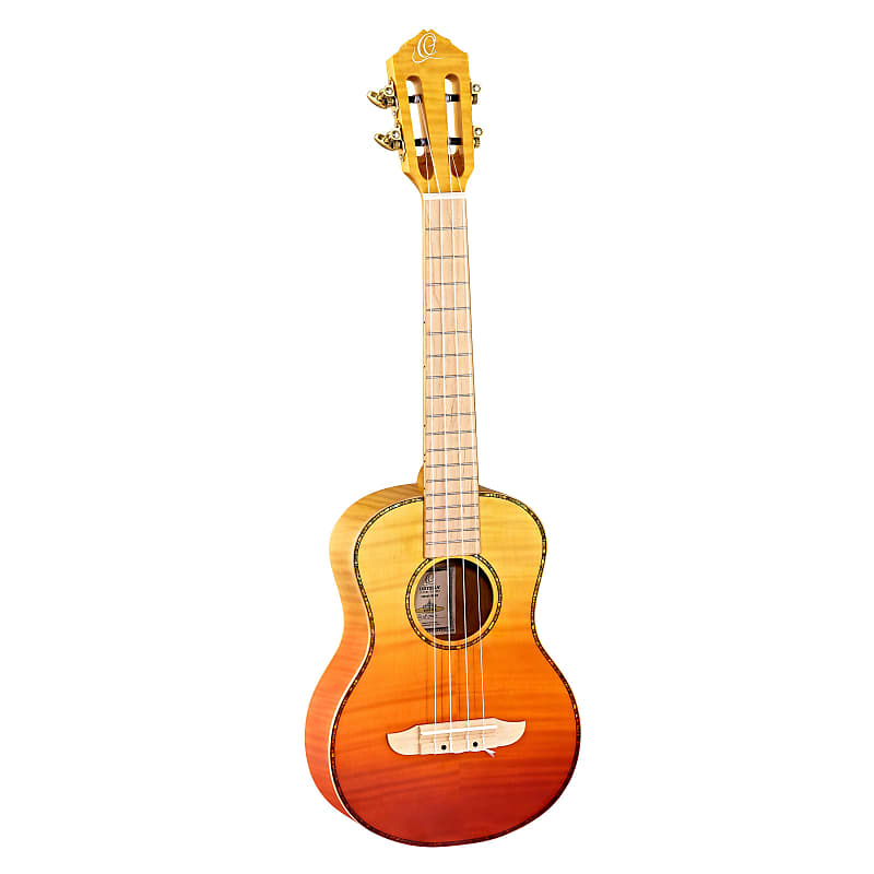 Ortega RUPR-Tequila Burst Fade - Tenor Ukulele | Reverb