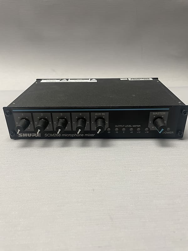 Shure 4 Channel Microphone Mixer | Reverb