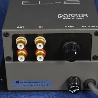 Micro Components MCS EL-2 Electron Tube Line Amplifier | Reverb UK