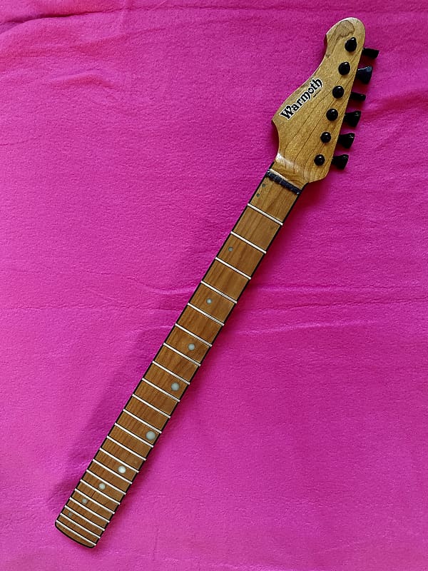 Warmoth Guitar Neck Warhead 2016 Roasted Maple | Reverb