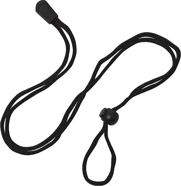 Recorder Neckstrap - Black | Reverb