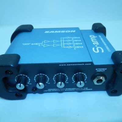 Samson S-Amp Headphone Amplifier with power supply | Reverb