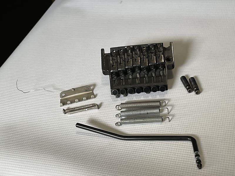 1990's Japan Ibanez RG Series Black Lo Pro Edge 7 String | Reverb