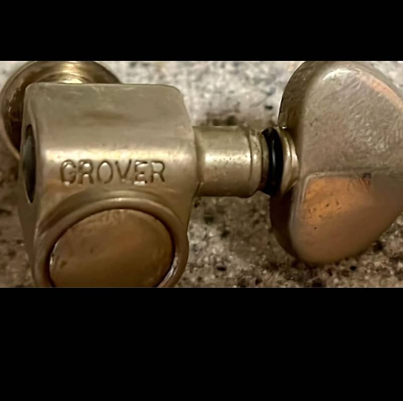 Grover Rotomatic Guitar Tuners. Set of 6. Nickel. | Reverb