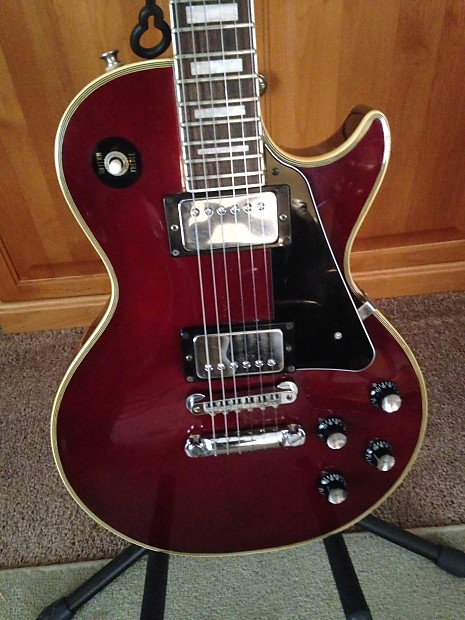 Aria Pro II Les Paul 1980 Wine Red | Reverb