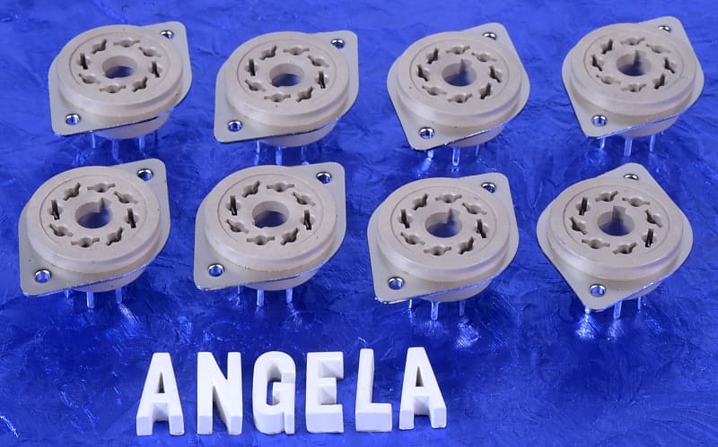 Eight Belton Micalex New Eight Pin Octal Chassis Mount PC | Reverb