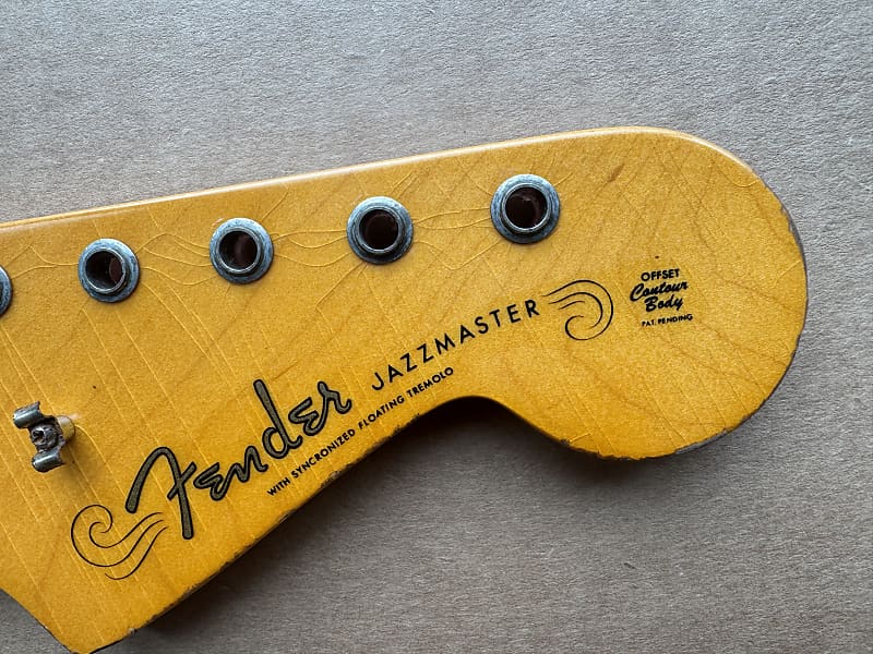 61 Fender Jazzmaster Neck Rosewood Vintage RI JM USA | Reverb UK