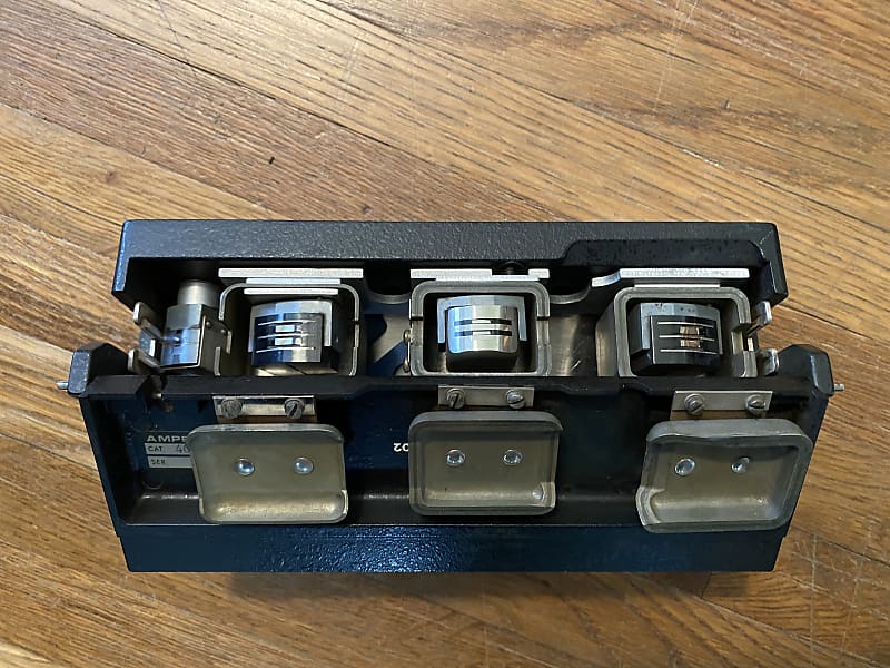 Ampex AG-440 2 Track 1/4” Stereo Headstack + Quarter Track | Reverb