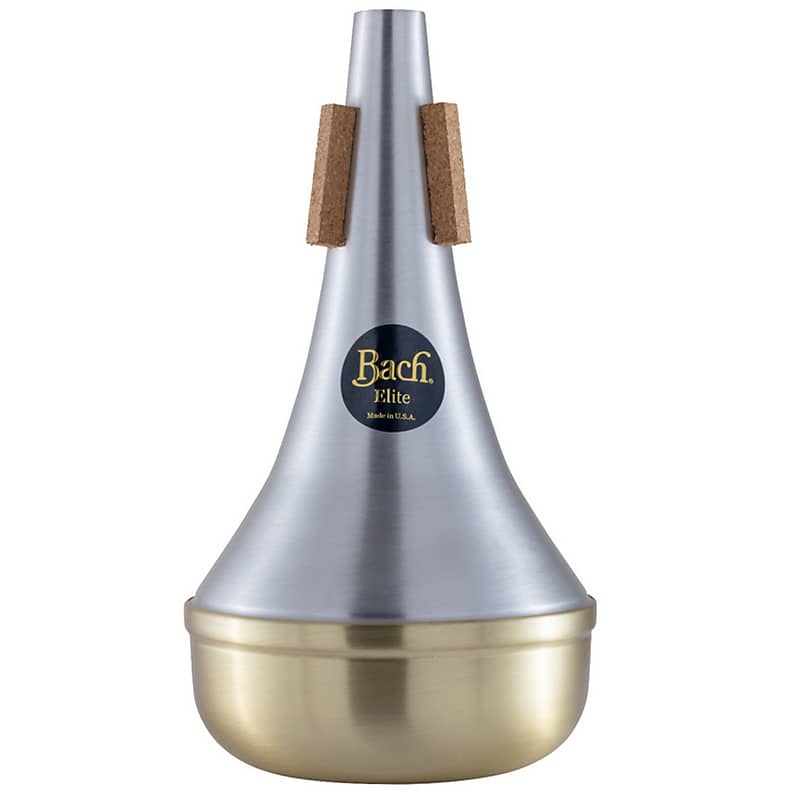 Bach ETB10B Elite Trombone Straight Mute Brass Bottom | Reverb