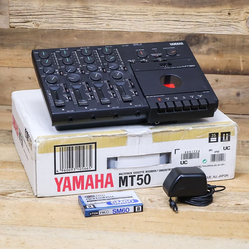 Yamaha MT50 Analog 4-Track Cassette Tape Recorder MT-50 | Reverb