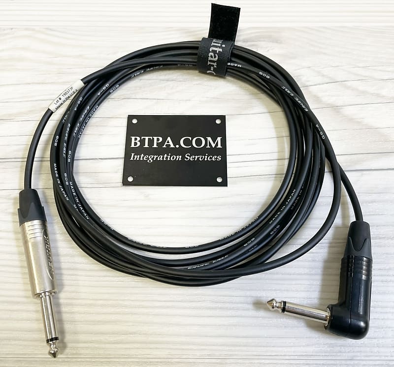 Best-Tronics Pro Audio 12FT Canare GS-4 Instrument Cable | Reverb
